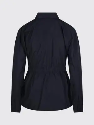 Max Mara Cotton Shirt With Drawstring Waist - Black