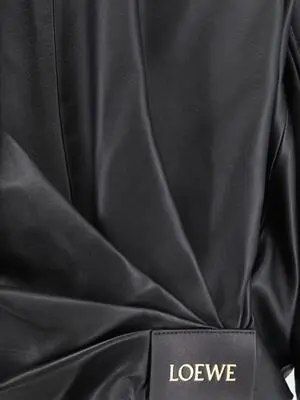Loewe Cropped Leather Jacket