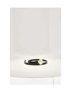 Dior Leather Waist Belt - Black
