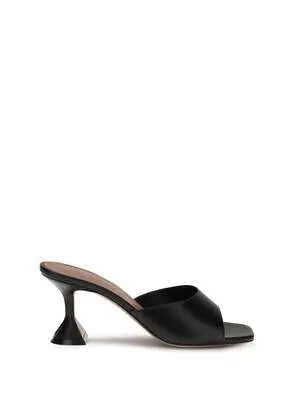 Amina Muaddi Lupita Sandals - Black