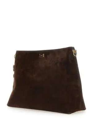 Dolce & Gabbana Vittoria Suede Shoulder Bag - Multicolor