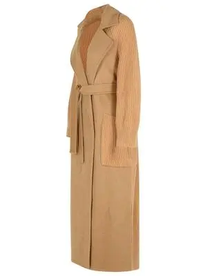 Max Mara Camel Coat - Cream