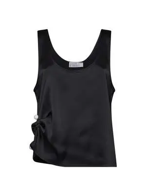 Giuseppe Di Morabito Satin Draped Top - Multicolor