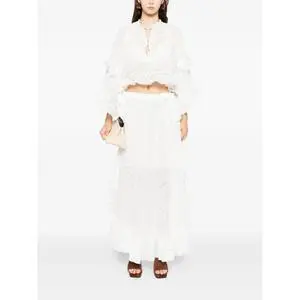 Zimmermann Asymmetric Draped Skirt