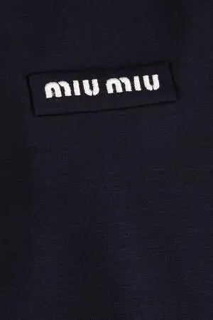 Miu Miu Logo Bomber Jacket - Multicolor
