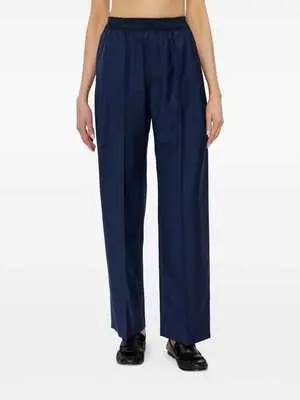 Kenzo Wool Trousers With Logo