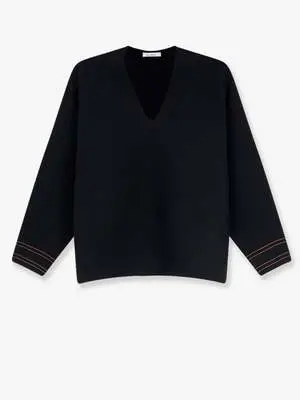 Max Mara Mxmundici Wool Blend Sweater - Multicolor