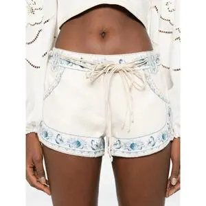 Zimmermann Neutrals Shorts Short Shorts