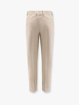 BOSS Cotton And Silk Trousers