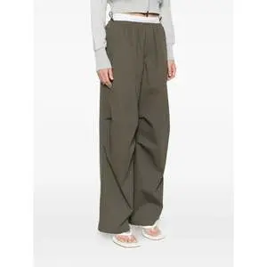 Alexander Wang Straight Trousers - Green