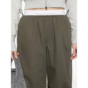 Alexander Wang Straight Trousers - Green
