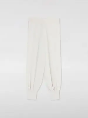 Max Mara Knit Trousers - White