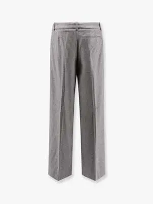 BOSS Melange Wool Blend Trousers