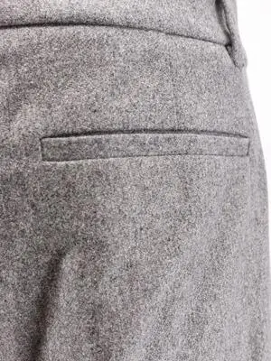 BOSS Melange Wool Blend Trousers