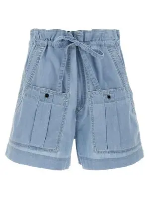Isabel Marant Étoile Valdina Denim Shorts - Blue