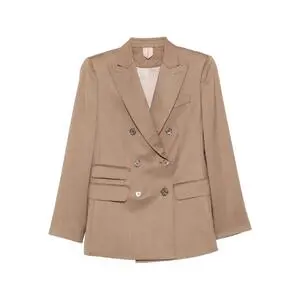 Max Mara Jackets Blazers - Brown