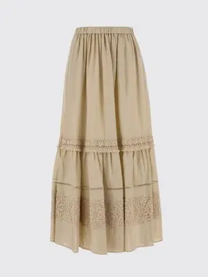 Max Mara Linen Long Skirt