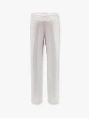 BOSS Cotton And Silk Trousers