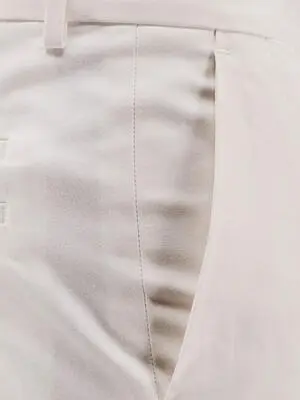 BOSS Cotton And Silk Trousers