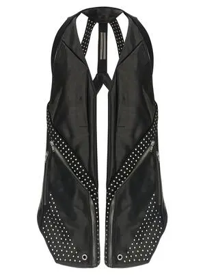 Rick Owens Temple' Vest - Black