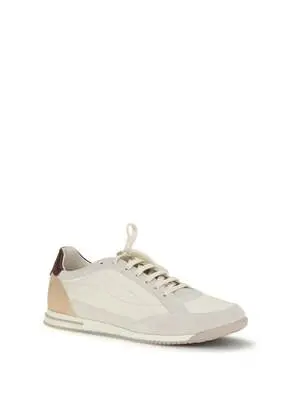 Brunello Cucinelli Suede And Leather Sneakers - Multicolor