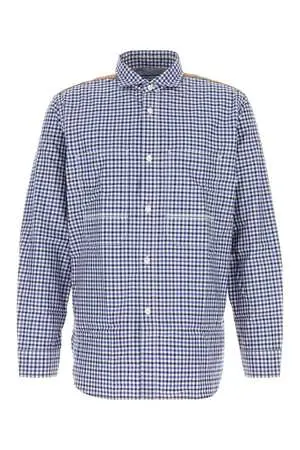 Junya Watanabe Embroidered Cotton Shirt - Multicolor