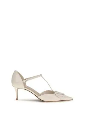 T-Bar Strap Patent Pumps
