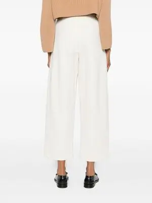 Max Mara Wool And Cotton Trousers