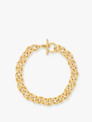 Saint Laurent Metal Choker Necklace - Multicolor