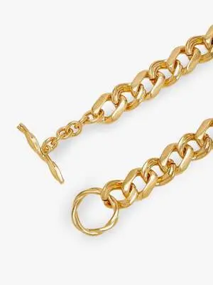 Saint Laurent Metal Choker Necklace - Multicolor
