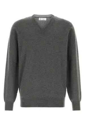 Brunello Cucinelli BRUNELLO CUCINELLI Cashmere Pullover Gray