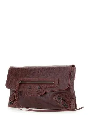 Balenciaga Leather Clutch