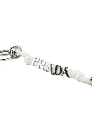 Prada Rope Logo Keychain - Multicolor