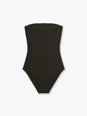 TOTEME Ribbed One-piece Swimsuit - Multicolor