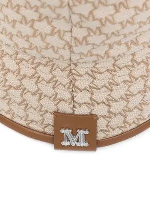 Max Mara Allover Logo Bucket Bag