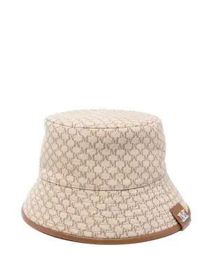 Max Mara Allover Logo Bucket Bag - Multicolor