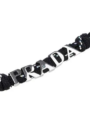 Prada Logo Rope Keychain - Multicolor