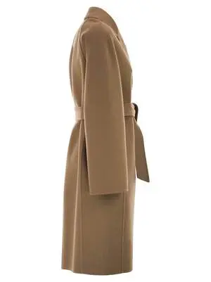 Max Mara Mxmaceri Cashmere Dressing Gown Coat - Brown