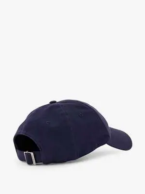 Saint Laurent Cotton Hat With Embroidered Logo