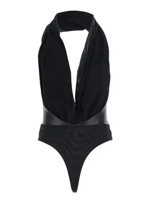 Andamane Sendaya Eco-leather Bodysuit - Multicolor