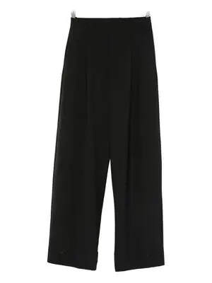 Moncler Wool Blend Trousers - Multicolor