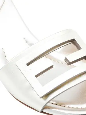Fendi Slide Vitello Lamin+ff Vit.lam