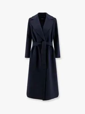 Max Mara Poldo Virgin Wool Coat - Multicolor