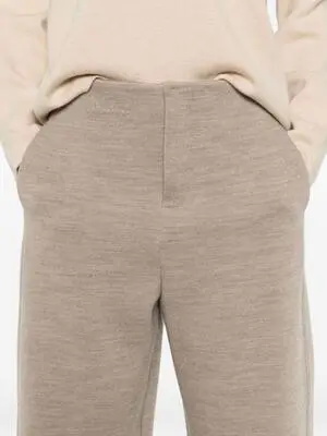 Max Mara Wool And Cotton Trousers - Multicolor
