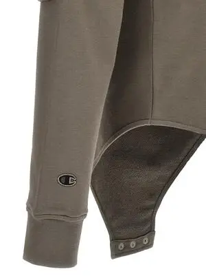 Rick Owens Champion X Hooded Bodysuit