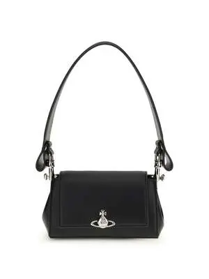 VIVIENNE WESTWOOD Hazel Small Shoulder Bag - Black