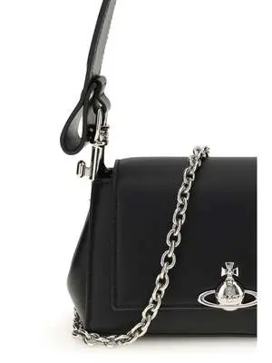 VIVIENNE WESTWOOD Hazel Shoulder Bag - Black