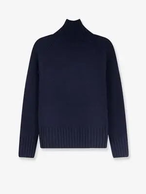 Max Mara Wool And Cashmere Turtleneck Sweater - Multicolor