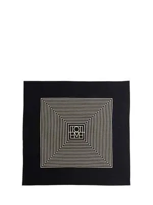 TOTEME Striped Silk Crêpe Scarf - Multicolor