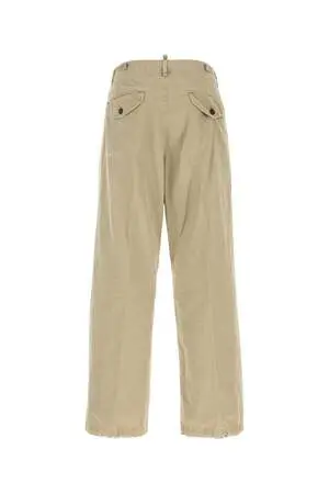 Dsquared2 Beige Cotton Pant